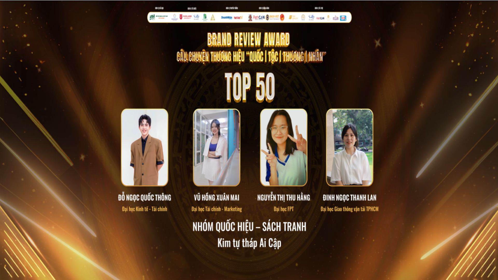 Top 50 Giải thưởng Brand Review Award 2024 - Sách tranh Review Kim tự tháp | Ngân hàng Di sản ...